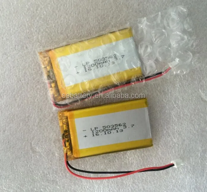 5v Lipo Battery 1200mah With Pcm And Connector - Buy 5v Lipo Battery,5v ...