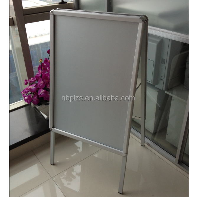 Double Side Foldable Sandwich Sign Board A Frame 20x30 Inch Aluminum ...