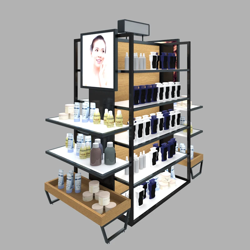 Cosmetics Retail Displays Cabinets - Luxury & Customization