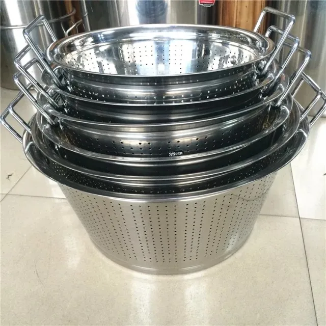Stainless Steel Big Size Commercial Bucket Strainer - Buy Bucket ...