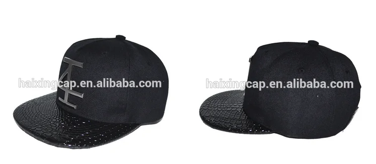 Mens Hat Metal Logo Custom Design Snapback Hats - Buy Metal Logo Custom ...