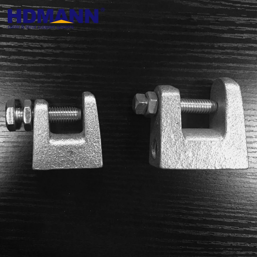 M8 M10 M12 Support OEM Hot Dipped Galvanized Steel Beam Clamps