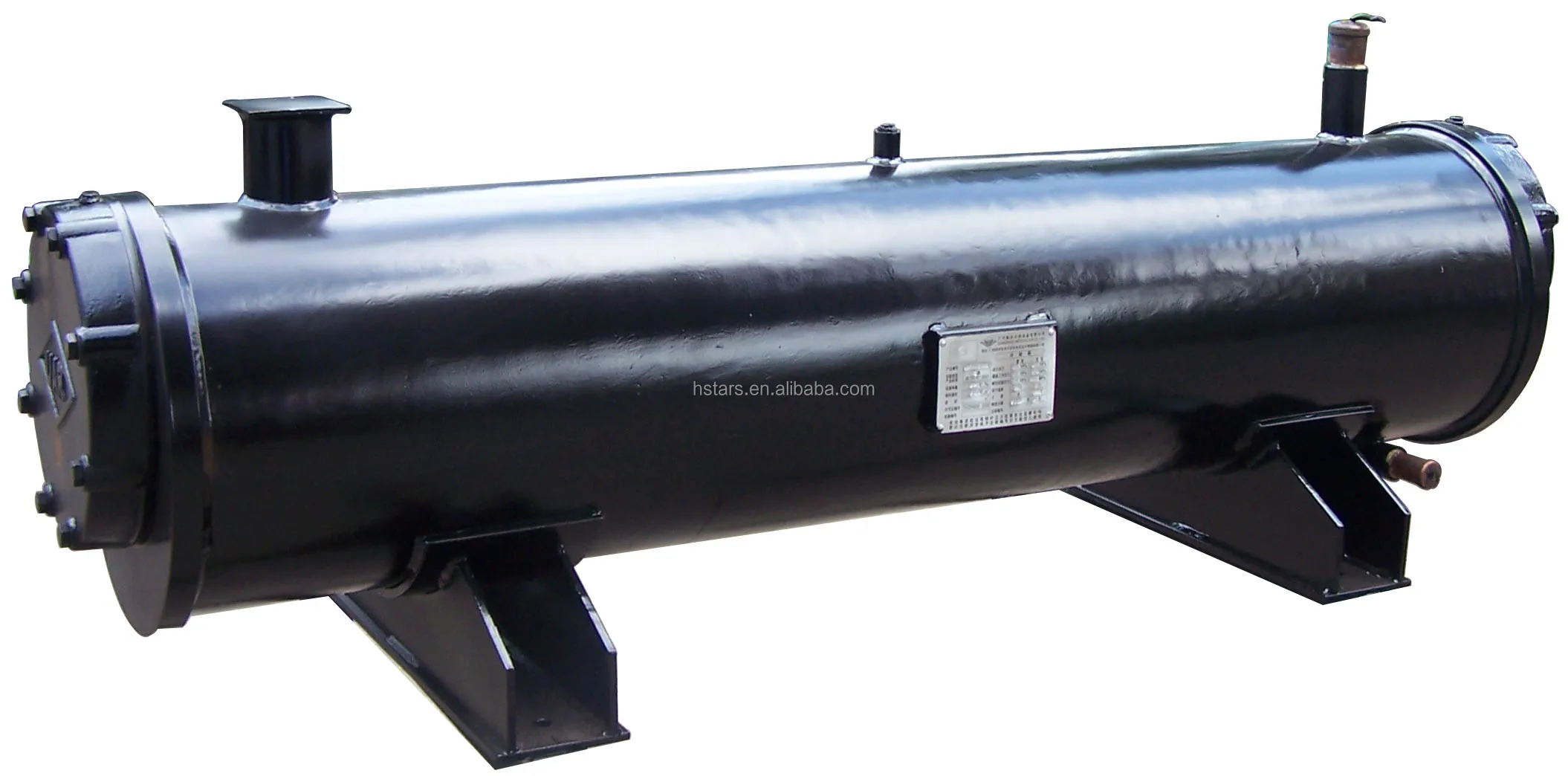 Shell and Tube Heat Exchangers - Flooded Type Evaporator & Condenser ...