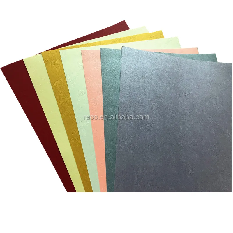 120g 250g Premium Embossed Pearl Paper Single Double Side Coated ...