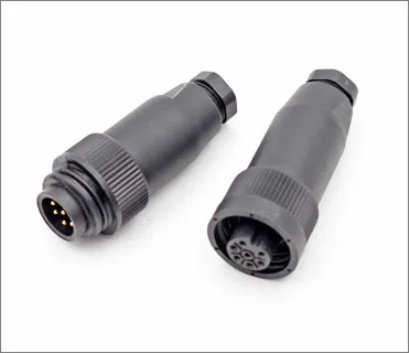 Rd24 4pin 7pin Female Plastic Assembled Plug Screw Connection 693 ...