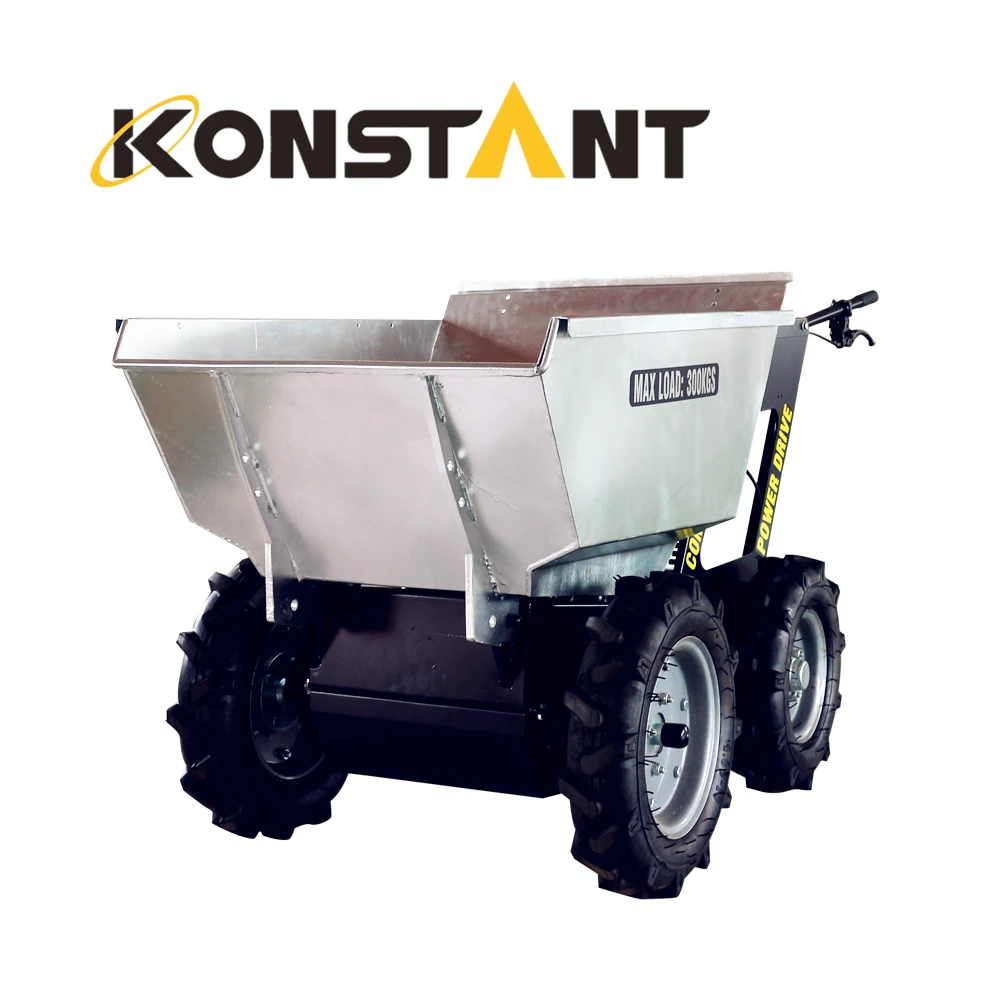 Hidráulica 300 Kg Carga Mini Dumper Con Arranque Eléctrico - Buy Mini ...