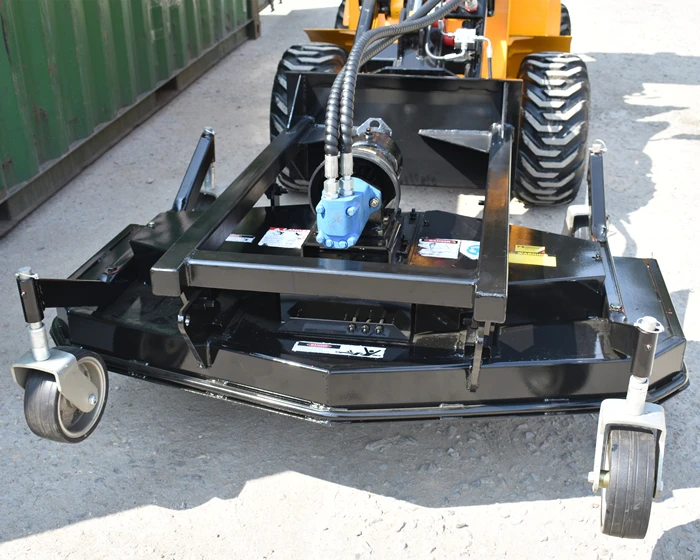 Small 4x4 Tractor Bush Hog Lawn Mower Front Loader - Buy Compact ...