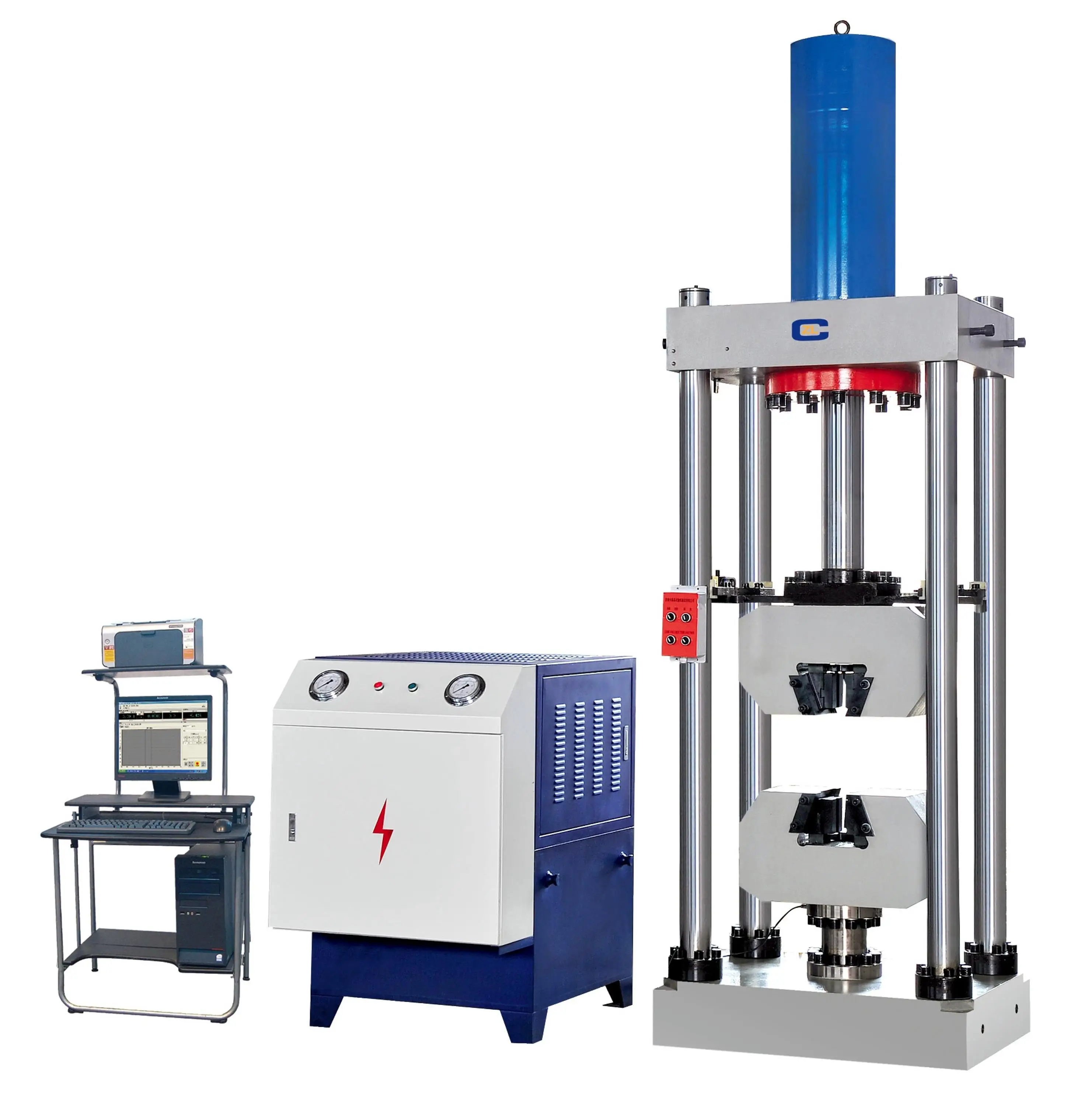 Single Space Tensile Strength Testing Machine For Reinforcement Steel ...