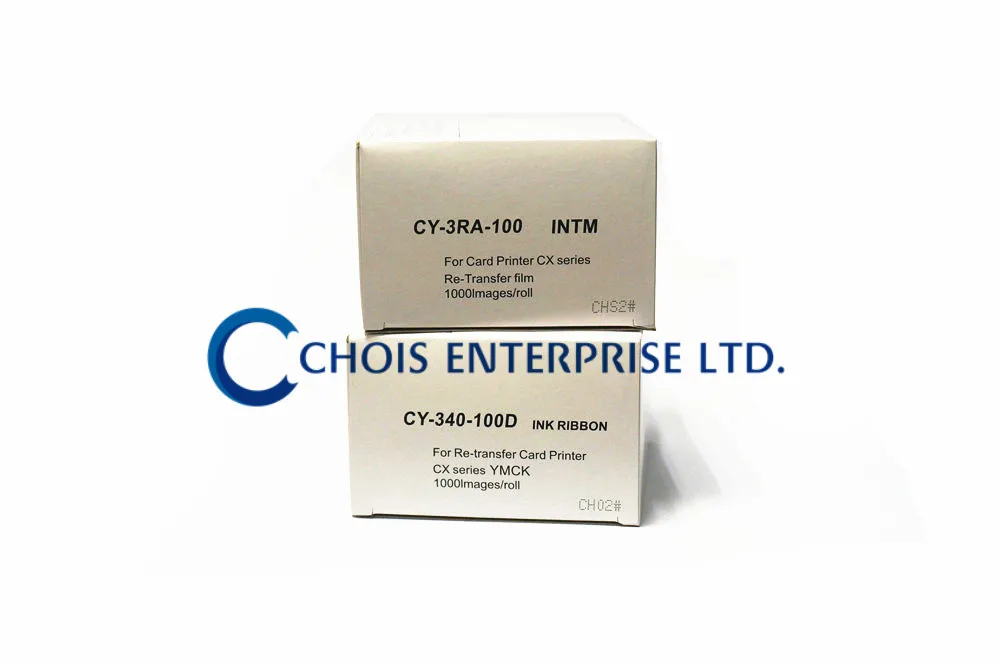 オリジナルJVCカードプリンターCY-340-100D YMCKリボン & CY-3RA-100リトランスファーフィルム| Alibaba.com