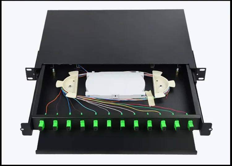 High Quality 12 Port Drawer Type IDU IDF Rack Mount Racks