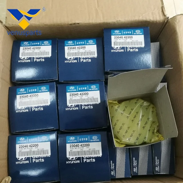 Made In China Cheap Sale Korea Engine Spare Parts D4bb Piston Ring ...