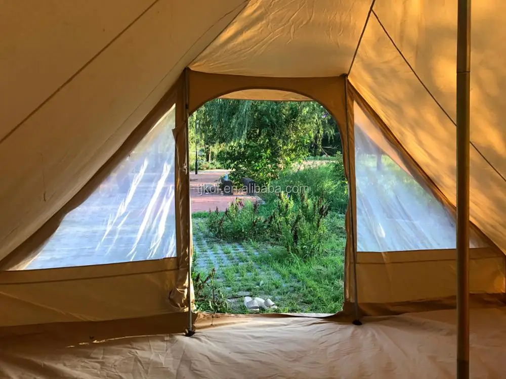 Outdoor 6-8 Persons Canvas Pyramid Tent Medieval Canvas Tent - Buy ...