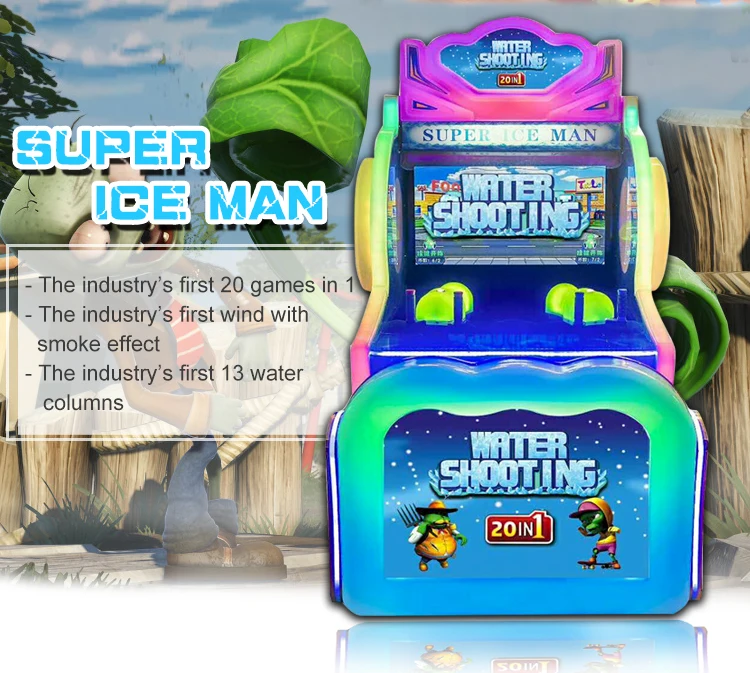 Winking Super Ice Man - Indoor Amusement Water Shooting Game