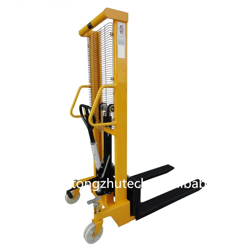 Tzbot Hand Manual Raise Forklift Pallet Stacking High Hydraulic Lift ...