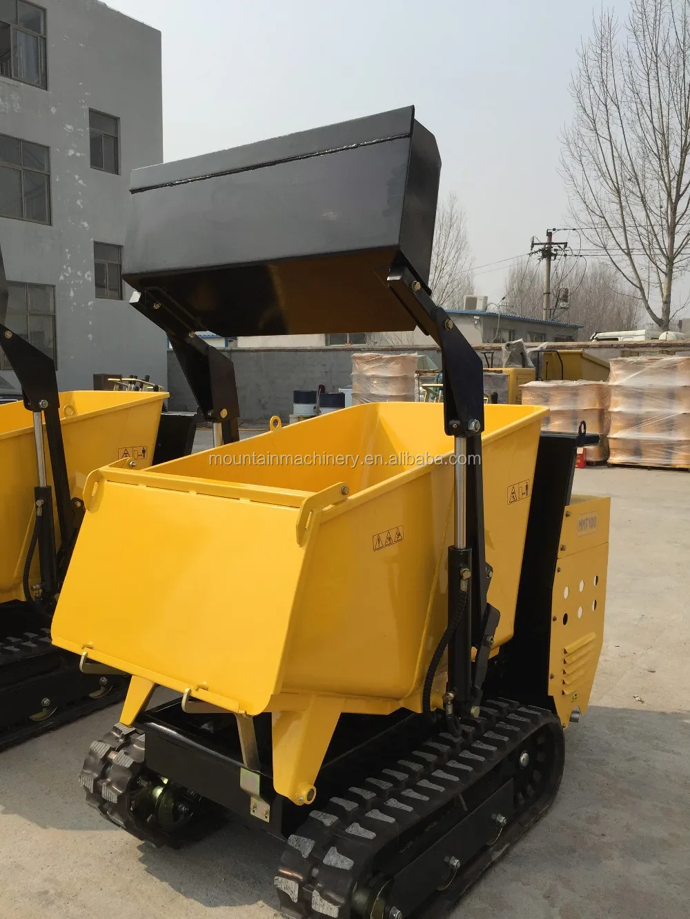 Construction Equipment Electric Type Mini Dumper Optional - Buy Mini ...