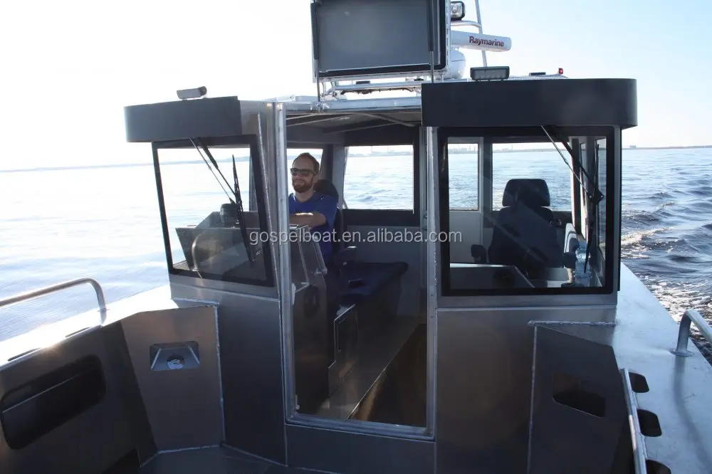 9m Powerful Aluminum Patrol Boat Fishing Vessel - Gospel