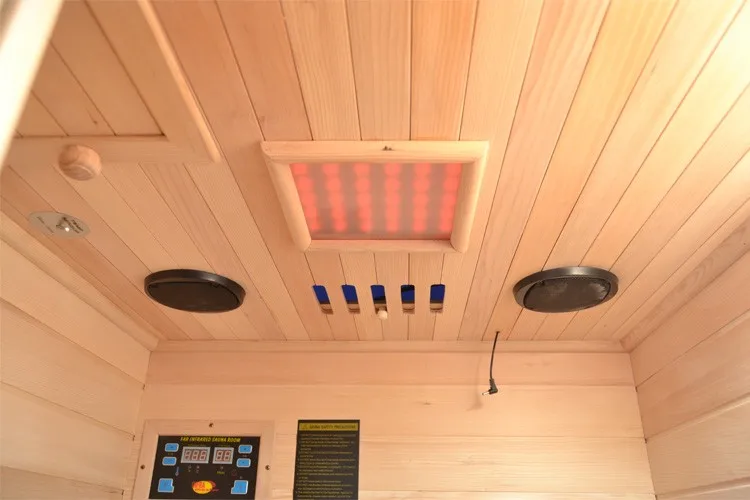Dry Sauna Room with Infrared Sauna Shower Combo - Smartmak