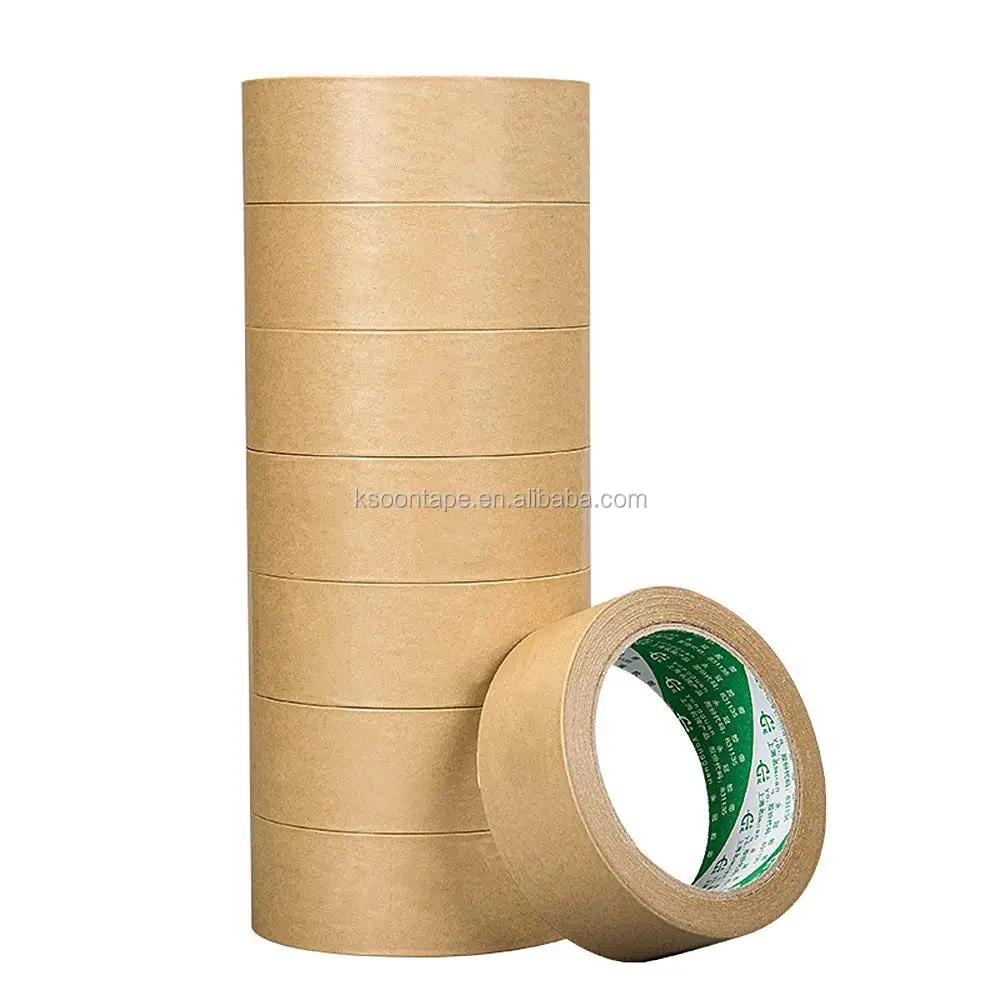 Fiber Reinforced Kraft Paper Packaging Tape - Buy Kraft Paper Tape ...