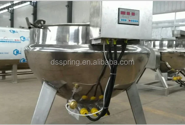Biryani Cooking Machine/ Jam Cooking Kettle / Soup Jam Paste Steam ...