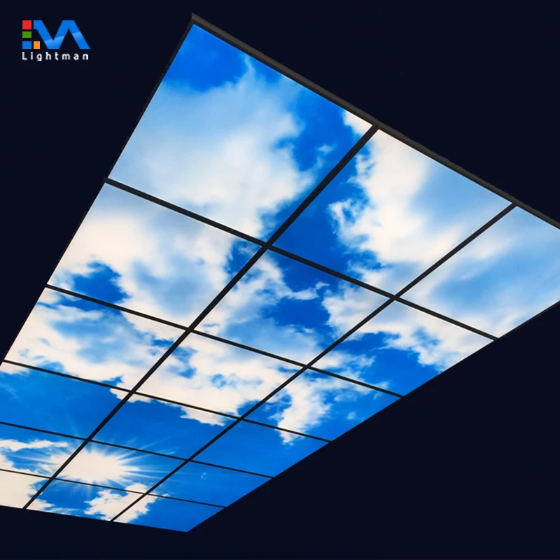 40W 60x60 Empotrable Regulable Led Cielo y Nube Led Panel de luz de ...