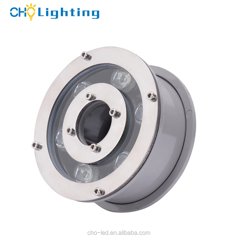 6w 12v 24v Ip68 Waterproof Multi-color Ring Led Submersible Underwater ...
