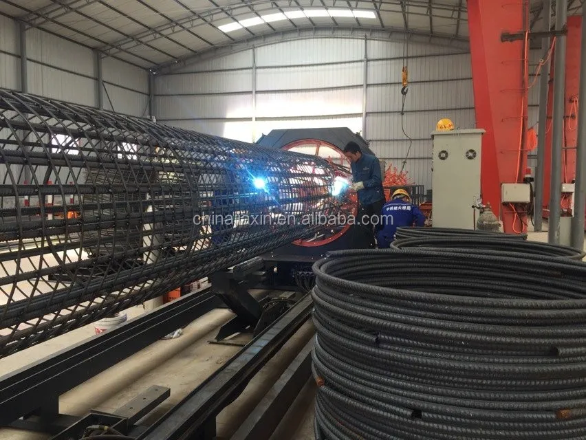 Reinforcing Steel Cage Making Machine - Buy Cage Welding Machine ...