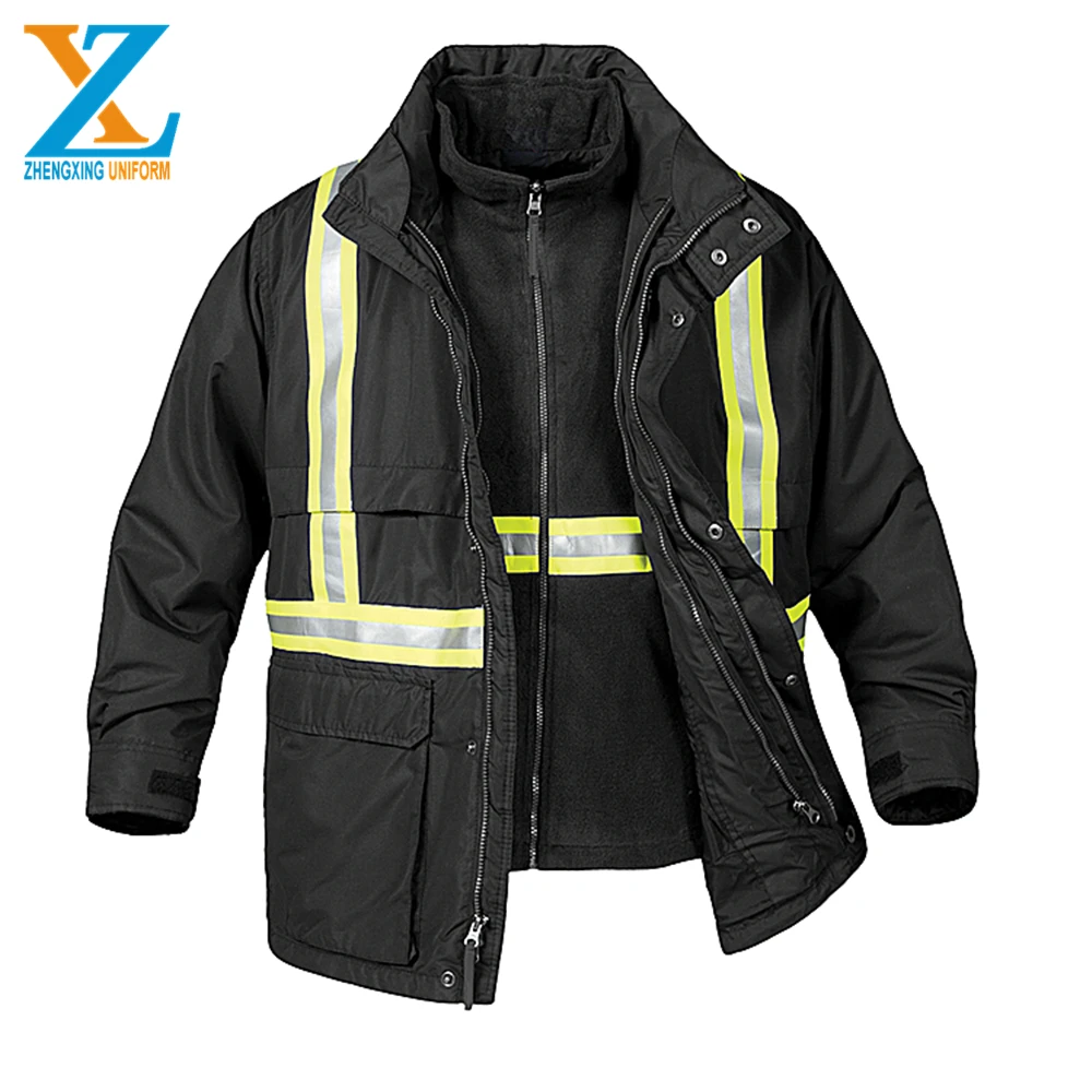 High Visibility Construction Mining Worker Waterproof Reflective Safety ...