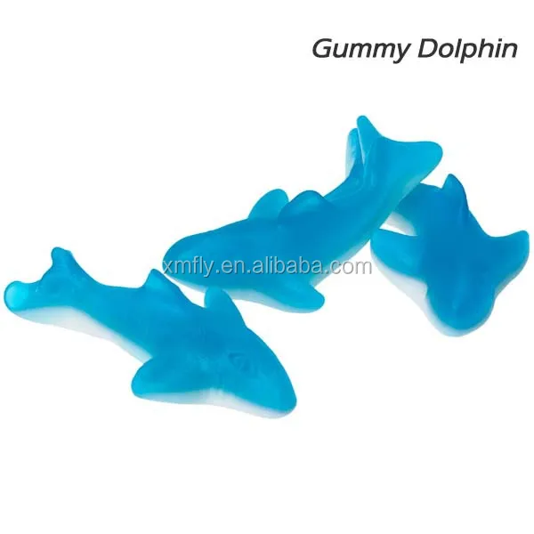 Confectionery Double Colors Gummy Dolphin Candy - Buy Gummy Dolphin ...