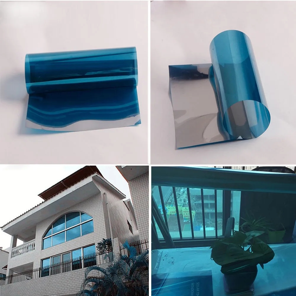 Mirror Tint Blue&silver Reflective Ceramic Film for Security