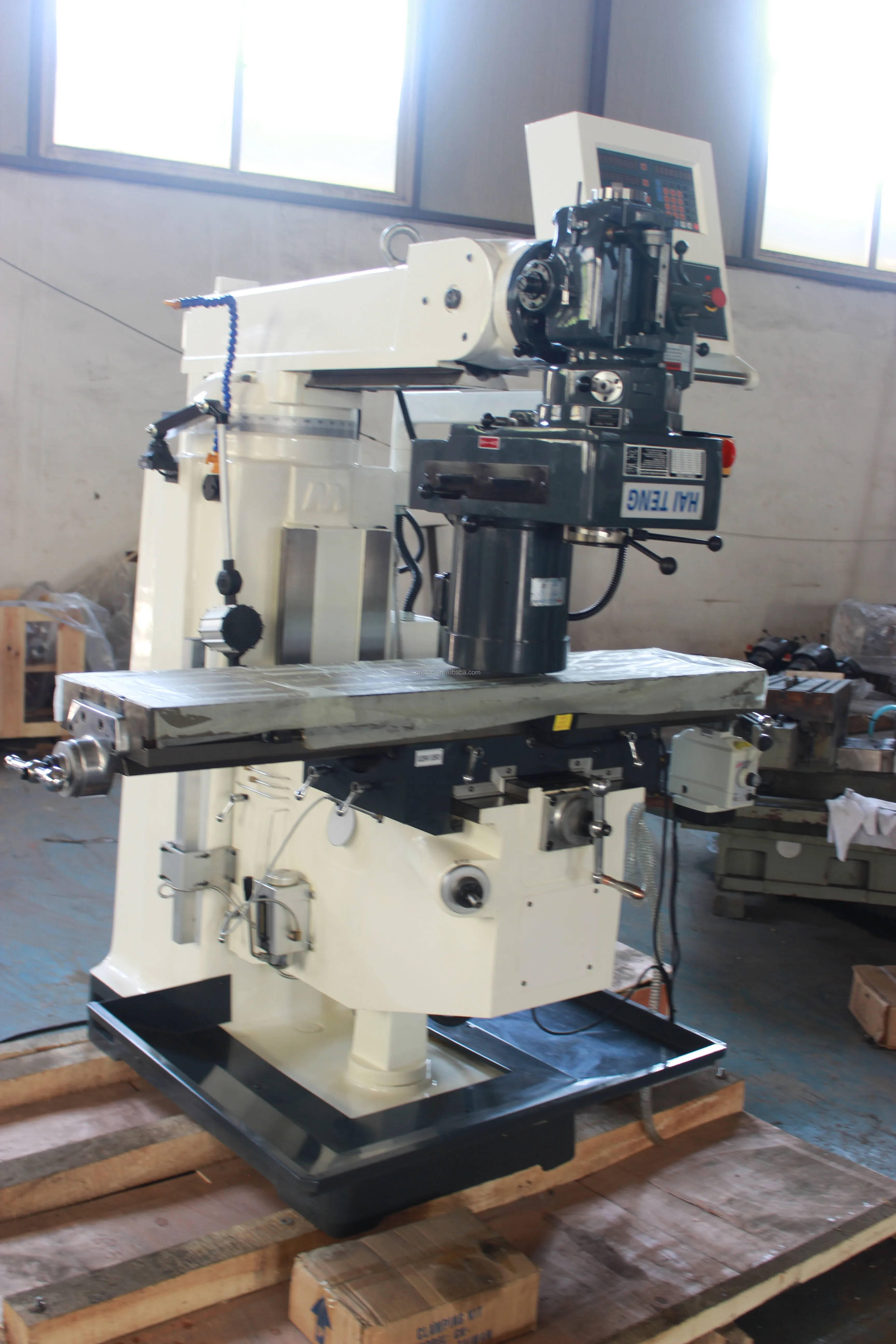 Turret Milling Machine Universal Rocker Milling Machine X6333w Dro ...