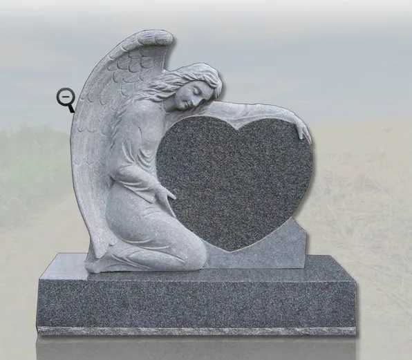 Jk White Granite Angel Tombstones And Monuments - Buy White Granite ...