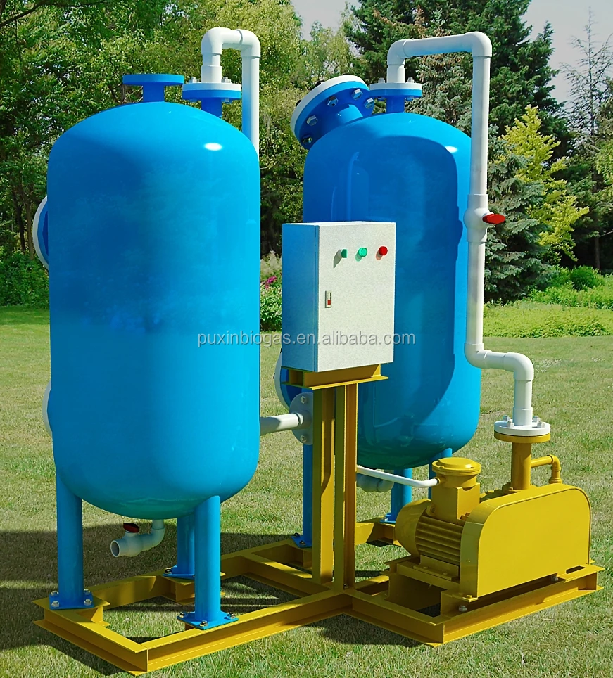 Puxin 250l Desulfurizer And Dehydrator For Biogas Purification - Buy ...
