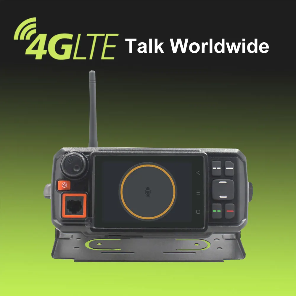 4g Lte Zello Android 7.0 Mobile Car Radio Realptt With Wifi & Blueteeth ...