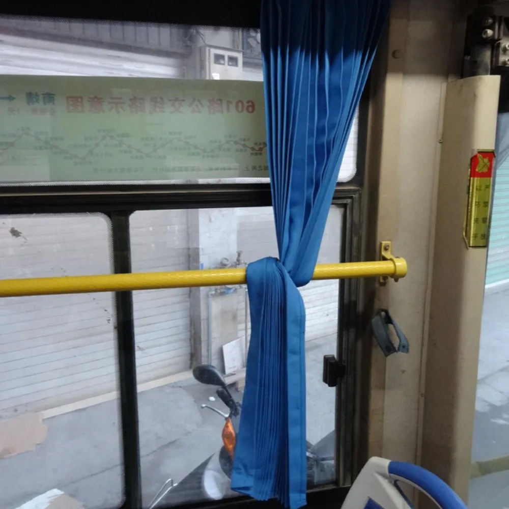 Polyester Slideway Curtain For Universal Bus Spare Parts - Buy High ...