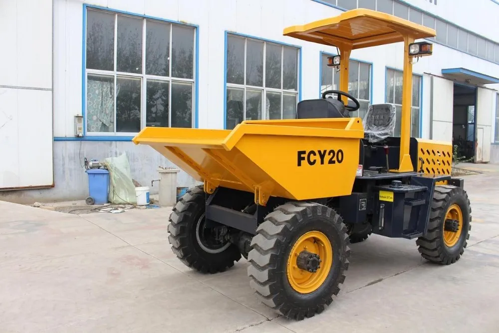 Front Loading 2 Ton Diesel Site Dumper Truck - Buy 2 Ton Diesel Site ...