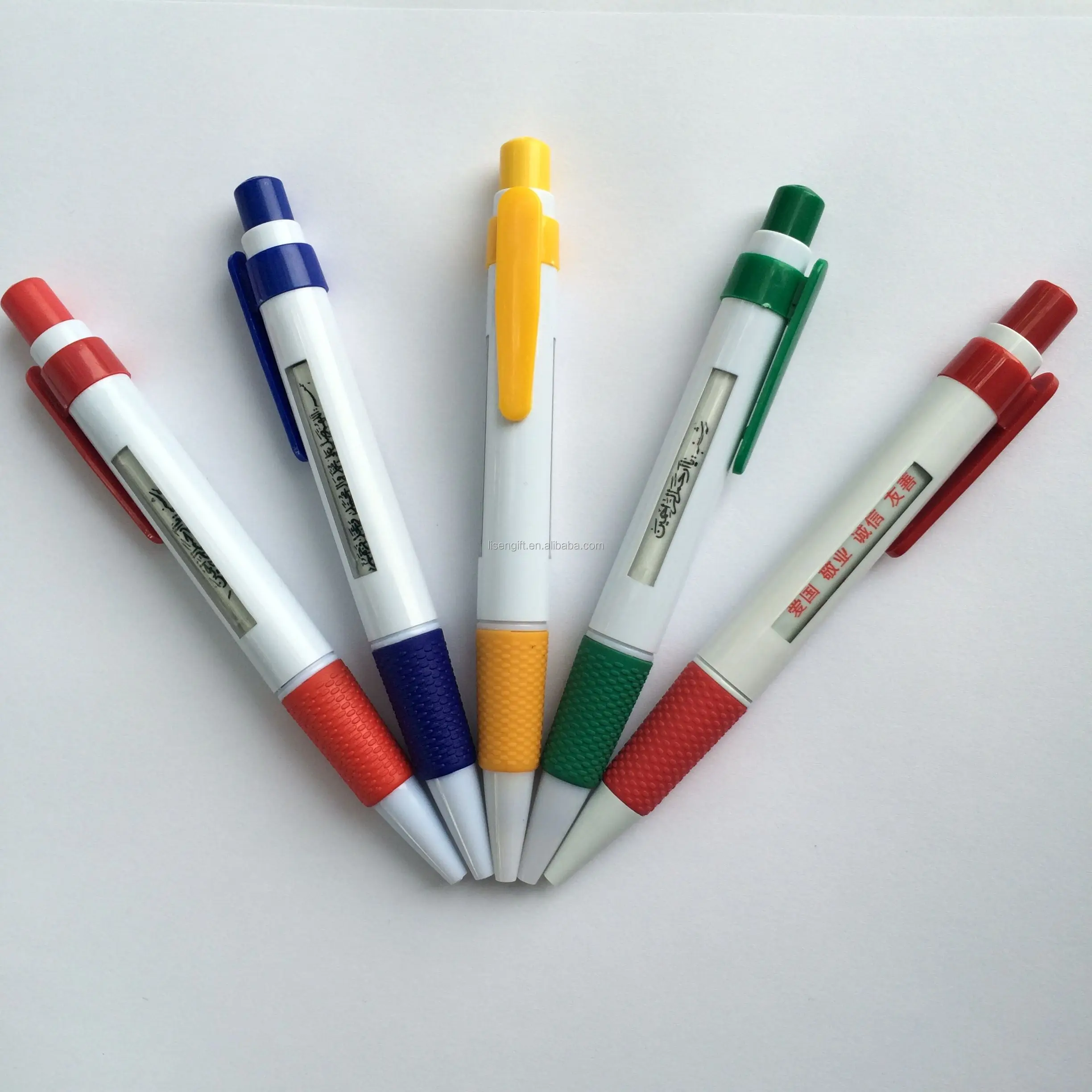 Promotional Click Rotating Window Message Pen - Lisen