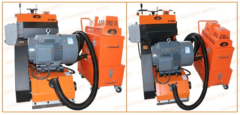 Walk Behind Electric Road Milling Machine For Road Marking Repainting ...