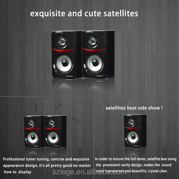 Oem 2.1 Multimedia Speaker System With Amplifier With Usb Sd Fm Bt ...