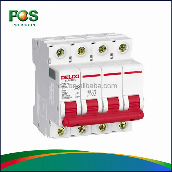 Delixi Dz47s 25a C63 Acb 3p Remote Control Automotive Circuit Breaker ...