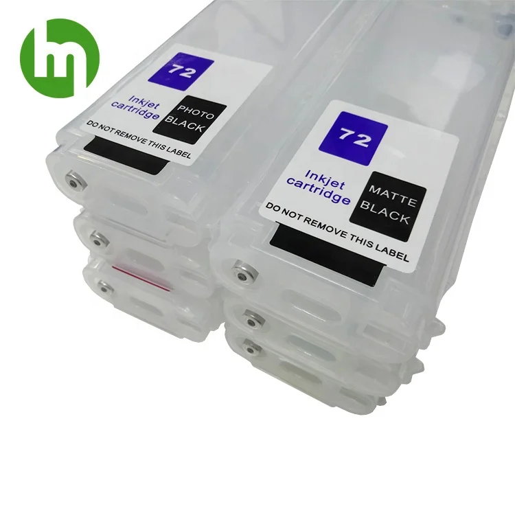 280 Ml For Hp72 Refillable Cartridge For Hp Designjet T610 T770 T790 ...