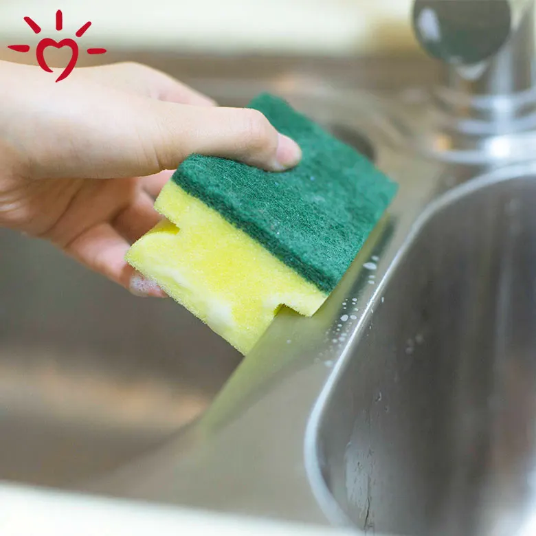 Kitchen Cleaning Scourer Washing Sponge Dish Foam Sponge Scrubber Pad - Buy Scrubber,Kitchen ...