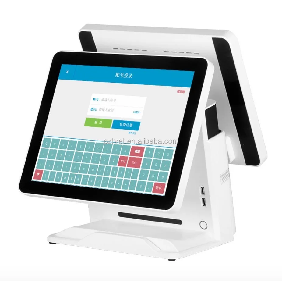 Android Pos Touch Screen System 12 Inch Pos Terminal Point Of Sale ...