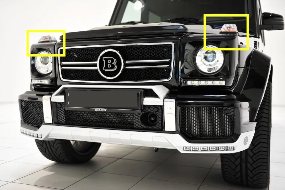 G Class W463 Led Oem Style Tuning Signal Lights For G55 G63 G65 G350 ...
