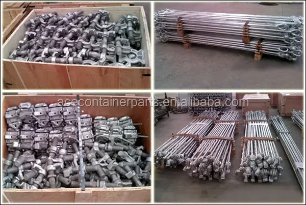 DNV GL Certified Container ISO Twistlock Socket Foundations