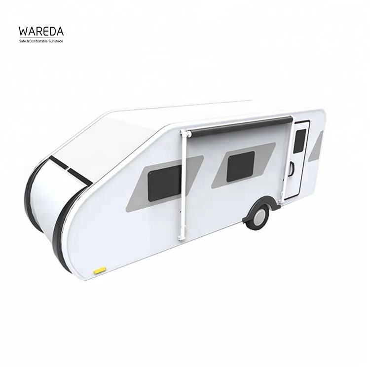 Pvc Stripe Fabric Color For Manual Control Caravan Roll Out Caravan ...