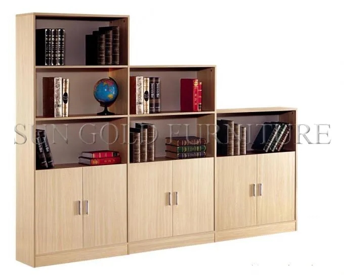 Book Almirah Design Wooden Storage Cabinet Document Cabinet Shelf (sz ...