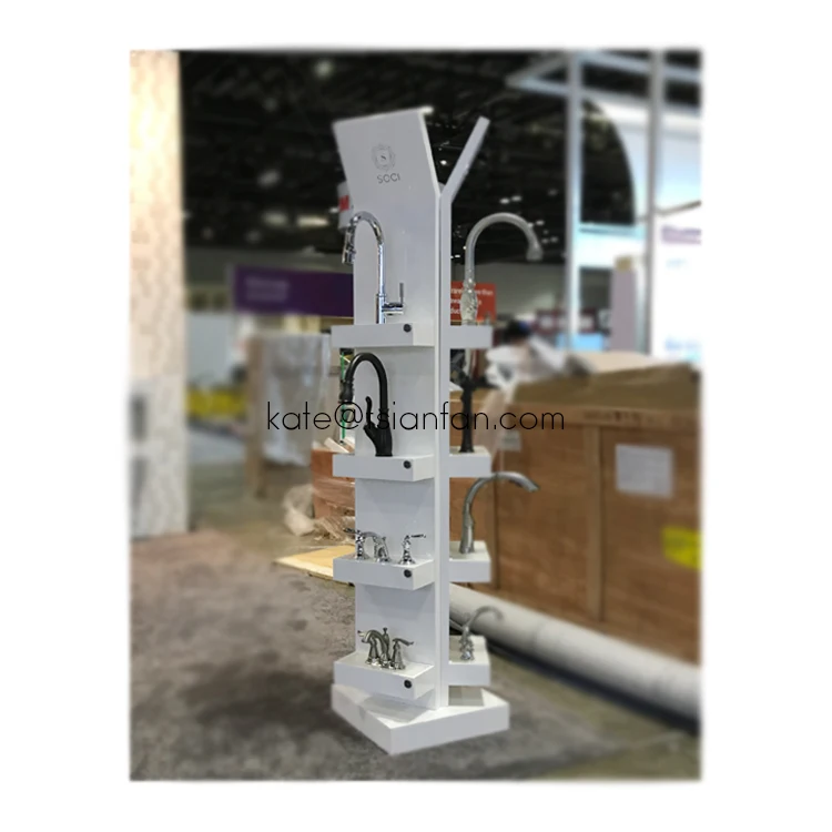 VM004 Sanitary Ware Faucet Display Rack - Customizable