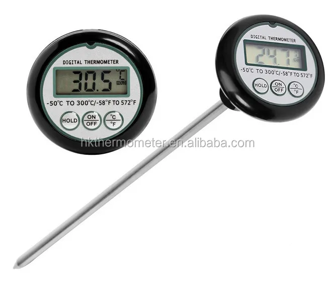 Electronic Lcd Extra Long Probe Alcohol Thermometer - Buy Alcohol ...