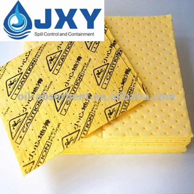 High-visibility Safety Hazmat Absorbent Pad - Buy Chemical Absorbent ...