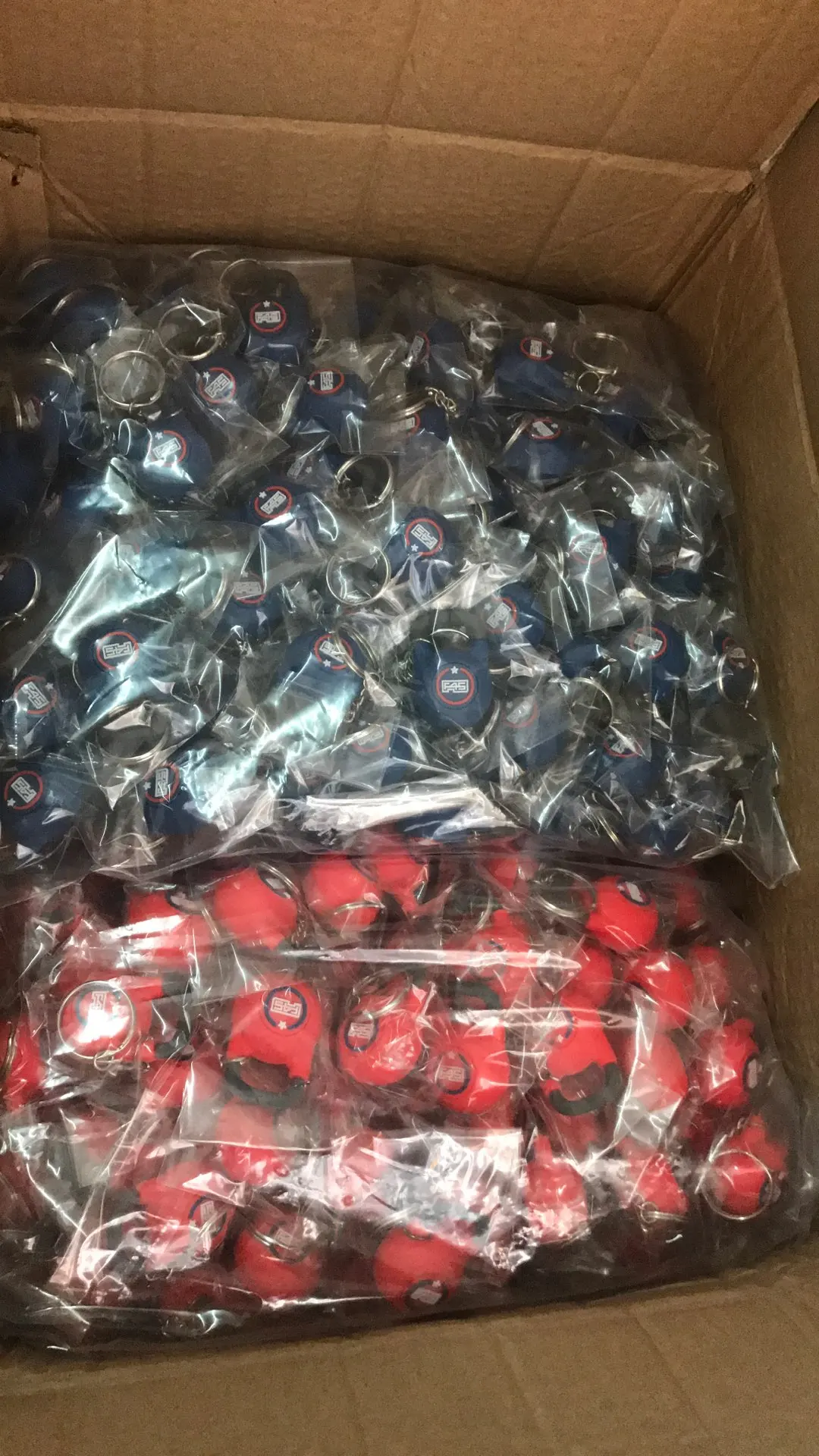 Cute Rubber Kettlebell Keyring - Custom Promotional Gift